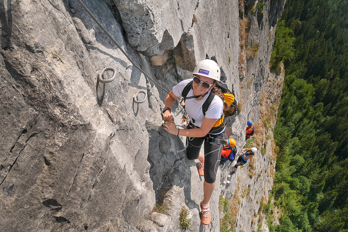 Via Ferrata Holidays With British Mountain Guides UIAGM IFMGA Guides